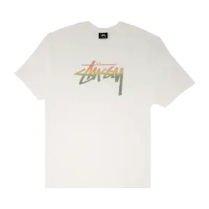 StÜssy Stock Fade Tee - White