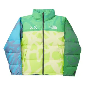 The North Face X Kaws Retro 1996 Nuptse Jacket - Green