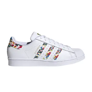 Adidas Superstar Splatter Sneakers - White