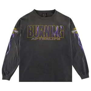 SAINT MXXXXXX Evil Split Tee - Black
