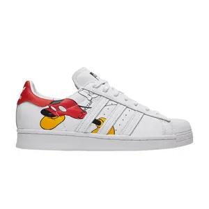 Adidas Disney X Superstar 'mickey Mouse' Sneakers - White