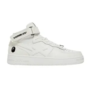 A BATHING APE Bapesta Mid Sneakers - White