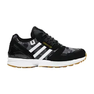 Adidas Bape X Undefeated X Zx 8000 ‘a-zx Series Camo - Black