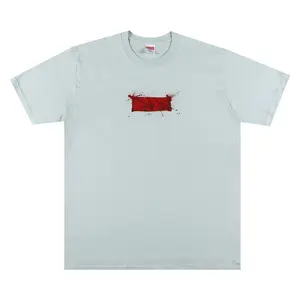 Supreme Ralph Steadman Box Logo Tee 'pale - Blue