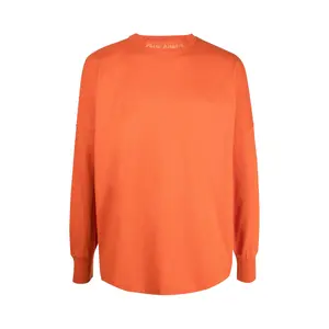 Palm Angels Glitter Classic Lg Over T Long-sleeve 'brick - Red
