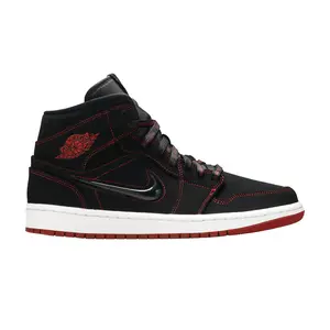 JORDAN 1 Mid Sneakers - Black