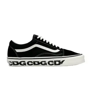 VANS Comme Des Garçons X Og Old Skool Lx 'sidewall' Sneakers - Black