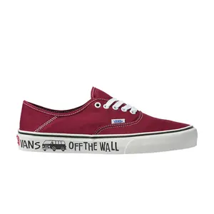 VANS Yusuke Hanai X Authentic Sf Sneakers - Red