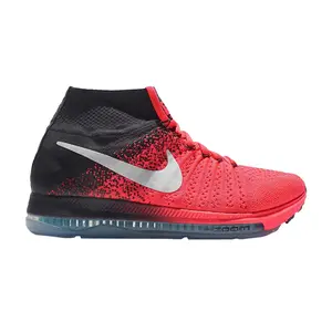 Nike Zoom All Out Flyknit High-top Sneakers - Red