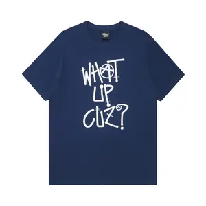 StÜssy What Up Cuz? Tee - Blue