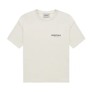 Fear Of God Short-sleeve Tee 'light Heather Oatmeal - Cream