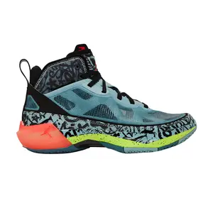 JORDAN Satou Sabally X Air Jordan 37 'Grafitti' Sneakers Blue