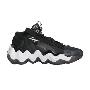 Adidas Candace Parker X Exhibit B Mid Sneakers - Black