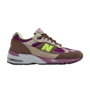 NEW BALANCE Stray Rats X 991 Sneakers - Purple