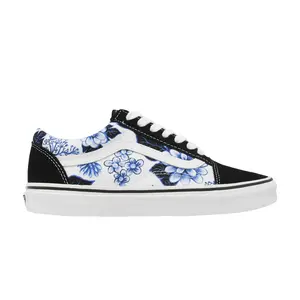 VANS Old Skool Floral Sneakers - Blue