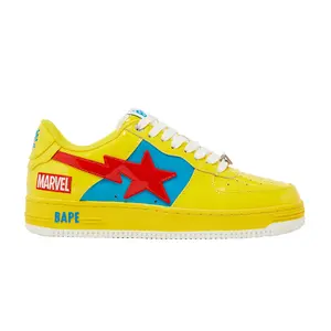 A BATHING APE Marvel X Sta 'thor' Sneaker - Yellow