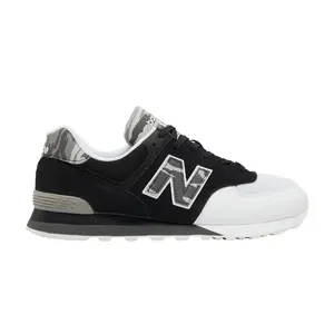 NEW BALANCE 574 Camo Sneakers - Black