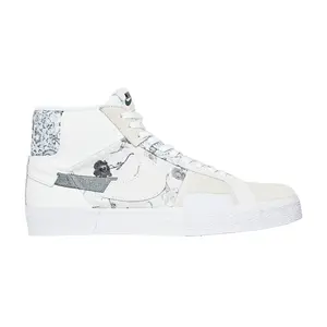 Nike Zoom Blazer Mid Premium Sb Paisley Pack Floral - White
