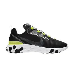Nike React Element 55 Se Sneakers - Black