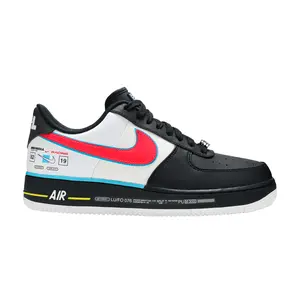 Nike Force 1 Low '07 Qs 'motorsport' Sneakers - Black