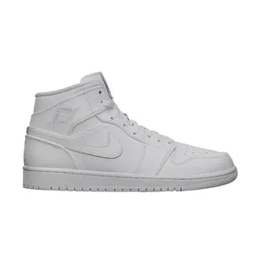 JORDAN 1 Mid Sneakers - White