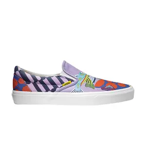 VANS Classic Slip-on Sea Of Monsters - Pink