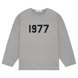 Fear Of God Raw Edge Sweater - Grey