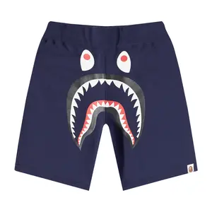A BATHING APE Shark Sweatshorts - Blue