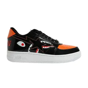 A BATHING APE Bapesta Low 'mad Shark' Sneakers - Black