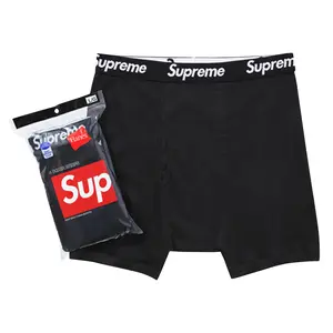Supreme X Hanes Boxer Briefs - Black