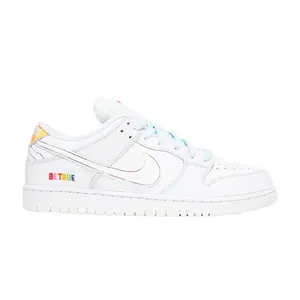 Nike Dunk Low Sb ‘be True’ Sneaker - White