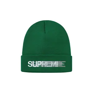 Supreme Supreme Motion Logo Beanie Green