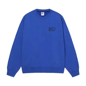 StÜssy X Nike Acid Wash Crewneck Sweatshirt - Blue