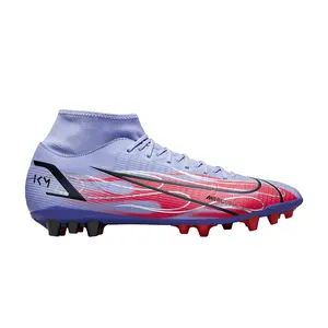 Nike Kylian Mbappé X Mercurial Superfly Academy Ag 'flames - Purple