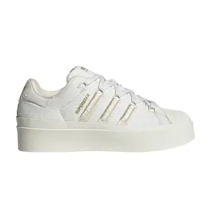 Adidas Superstar Bonega Embroidered Floral - White
