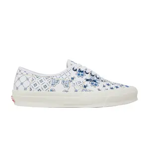 VANS Kith X Og Authentic Lx 'azulejo Tile' Sneakers - White