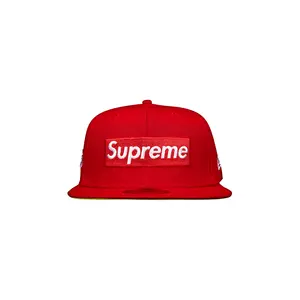 Supreme No Comp Box Logo New Era Cap - Red