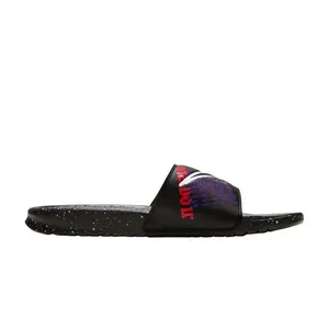 Nike Benassi Slide ‘planet Of Hoops - Black