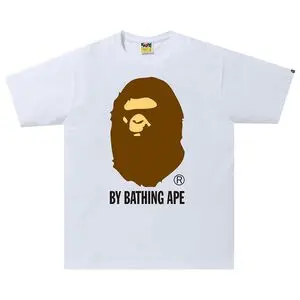 A BATHING APE By Bathing Ape Tee 'white' White
