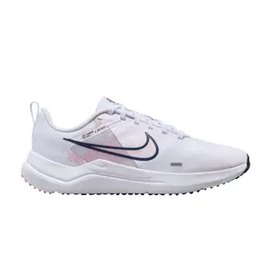 Nike Downshifter Premium Floral Watercolor Sneakers - White