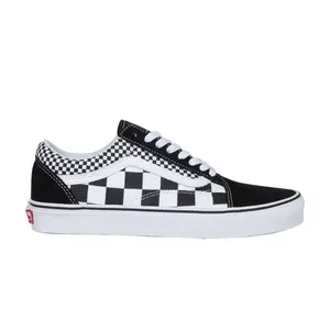VANS Old Skool Mix Checker Sneakers - Black
