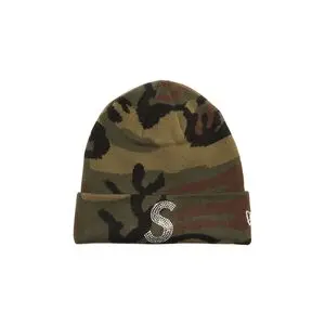 Supreme X New Era X Swarovski S Logo Beanie - Multicolor