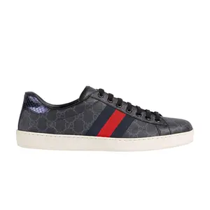 Gucci Ace Gg Supreme Sneakers - Black