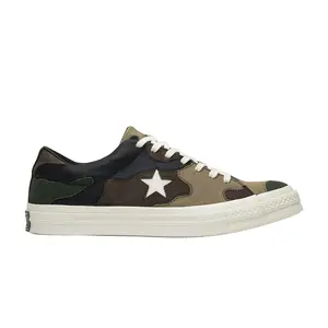 CONVERSE Sneakersnstuff X One Star Camo Sneakers - Green