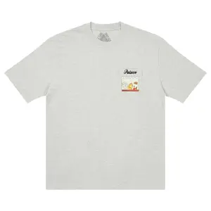 PALACE Garfield Pocket T-shirt Marl - Grey