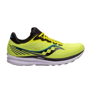 Saucony Ride 14 Athletic Sneakers - Yellow