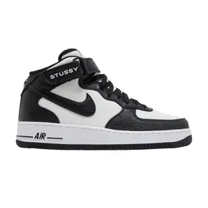 Nike Nike Stussy X Air Force 1 Mid Sneakers Black