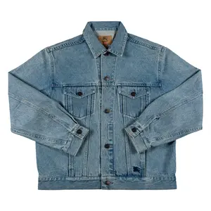 Supreme X Burberry Denim Trucker Jacket - Blue