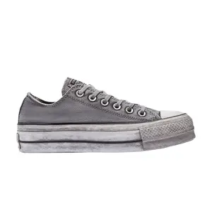 CONVERSE Wmns Chuck Taylor All Star Lift Platform Low 'smoked Canvas - Grey