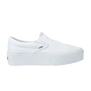 VANS Classic Slip-on Stackform - White
